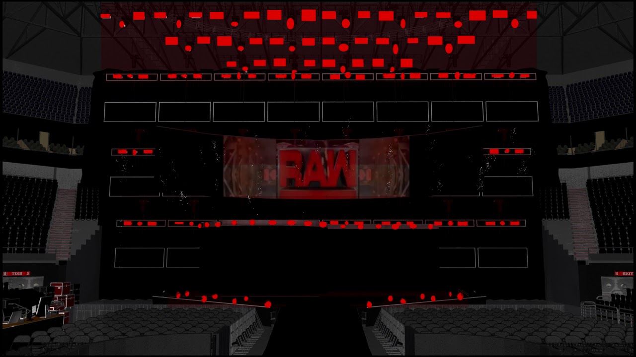 wwe raw intro 2017+pyro - YouTube