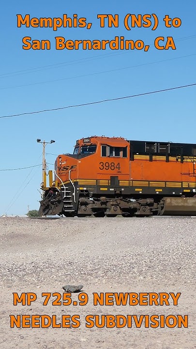 BNSF 3984 WB Q-AUGSBD Memphis, TN NS to San Bernardino, CA 10-9-2024 - YouTube