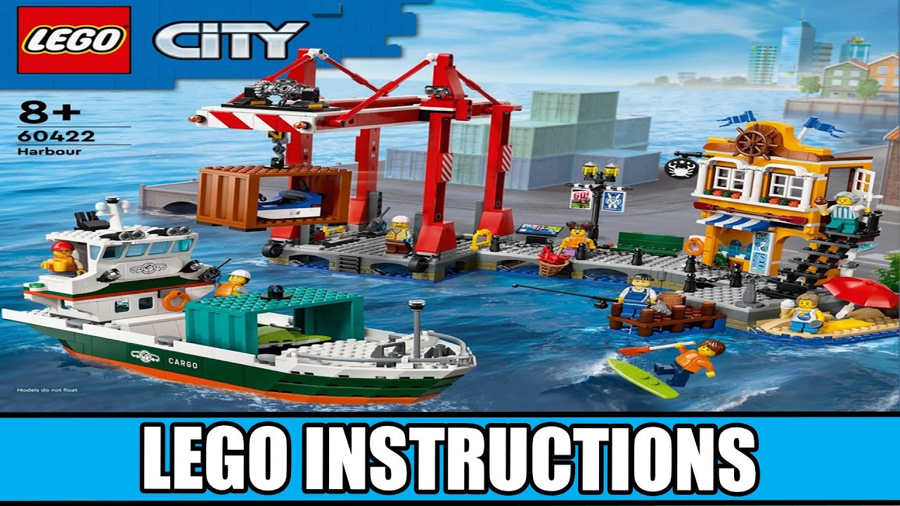 LEGO 60422 Instructions - Harbour - City | Complete Guide (All Books ...