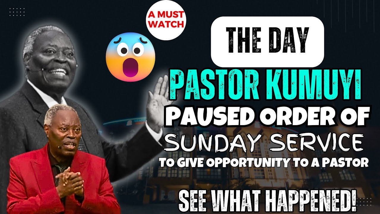 The Day Pastor Kumuyi PAUSED Order Of Church Service in HQ!? || SEE ...