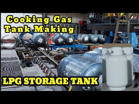 Cooking Gas Tank Making - 5,926 done + 30 tanks to be process today ...