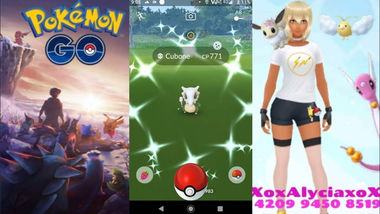 Pokemon GO! Shiny Cubone Encounter & Evolution! - YouTube