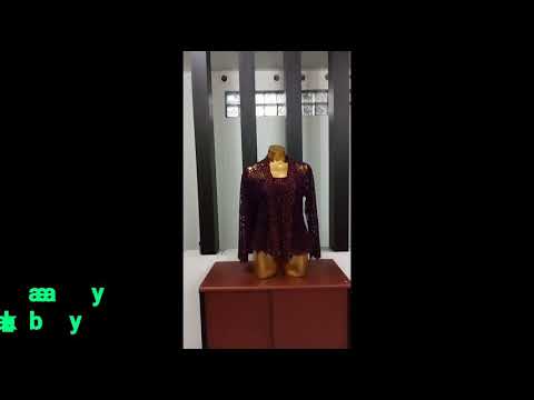 Kebaya semi prancis ungu tua