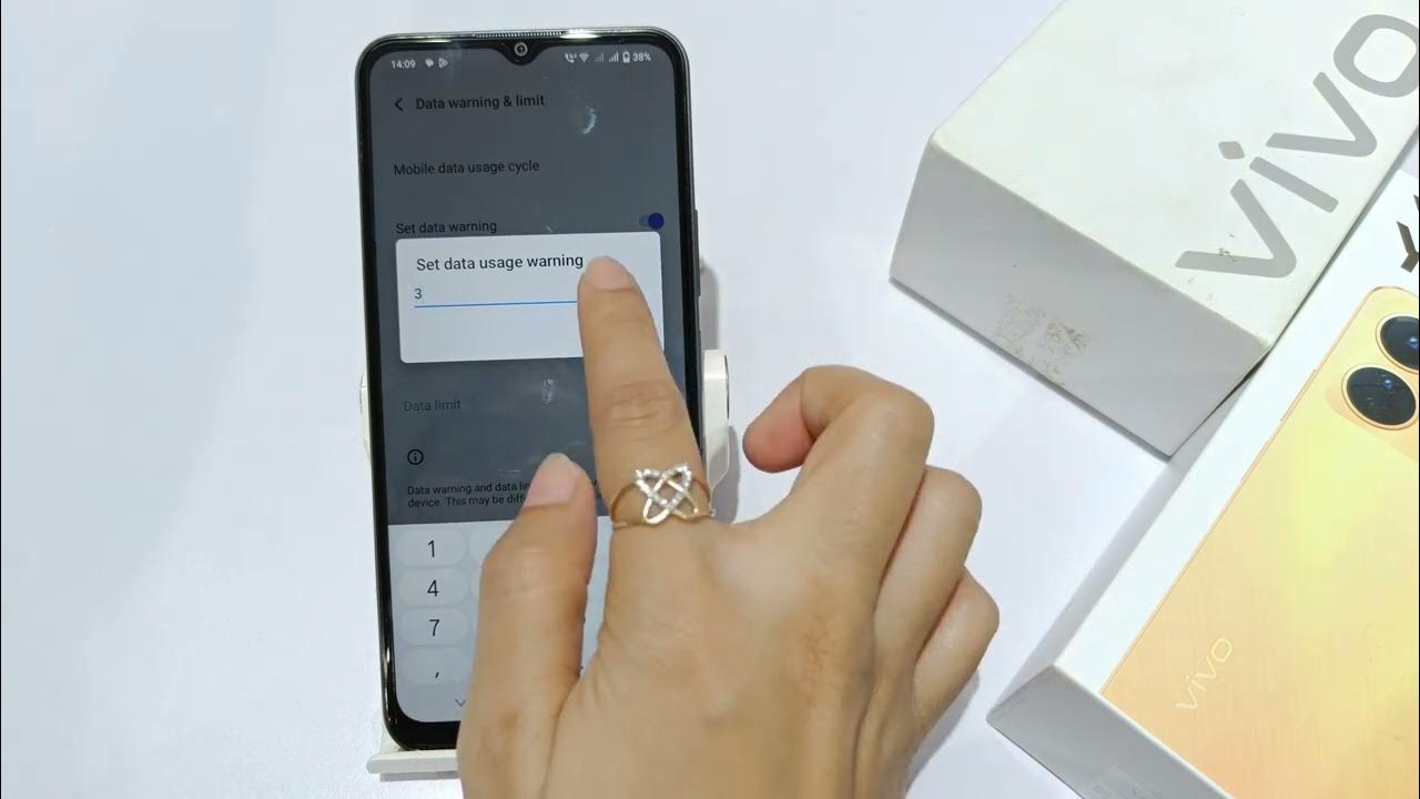 How to set data limit in vivo y35 | vivo y36 me data usage set kaise kare | Data limit settings ...