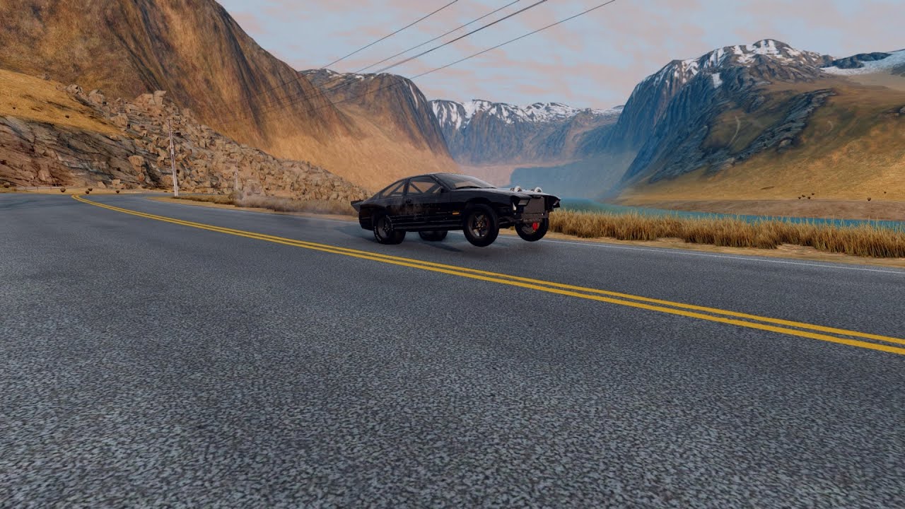 BEAMNG.DRIVE NO PREP DRAG RACING - YouTube