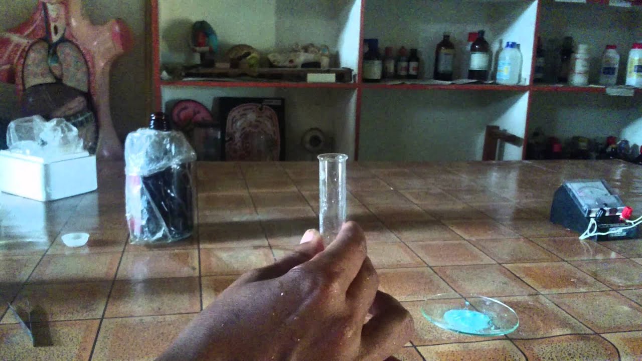Test of sulphates - YouTube