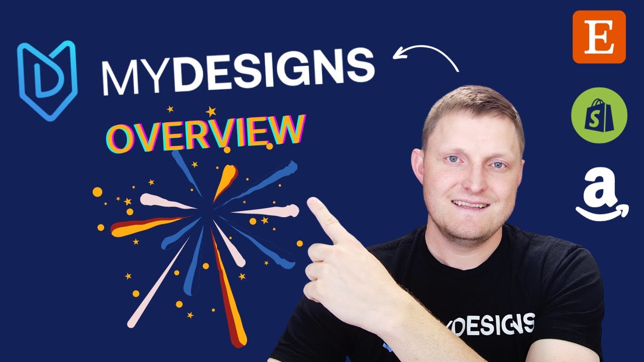 Welcome To MyDesigns: 4 Minute Product Tour for Selling Print on Demand ...