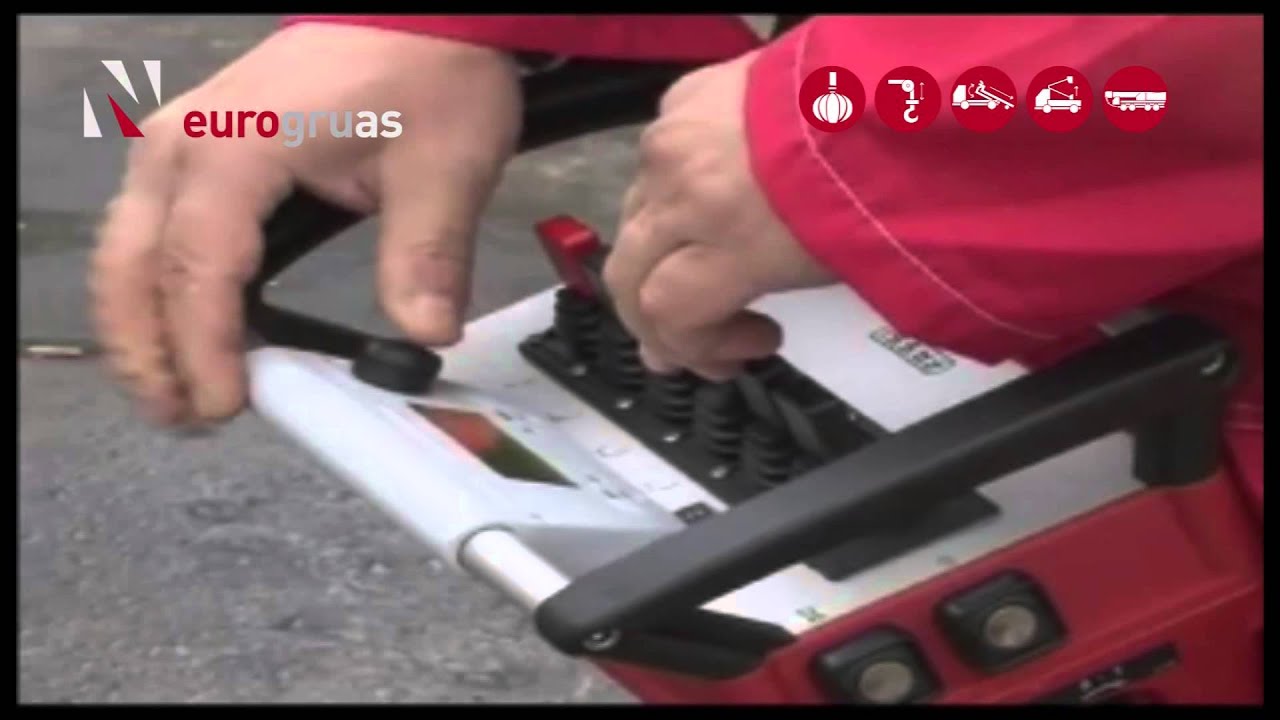 RCH/RCS - Radio Remote Control - Grúas Fassi - YouTube
