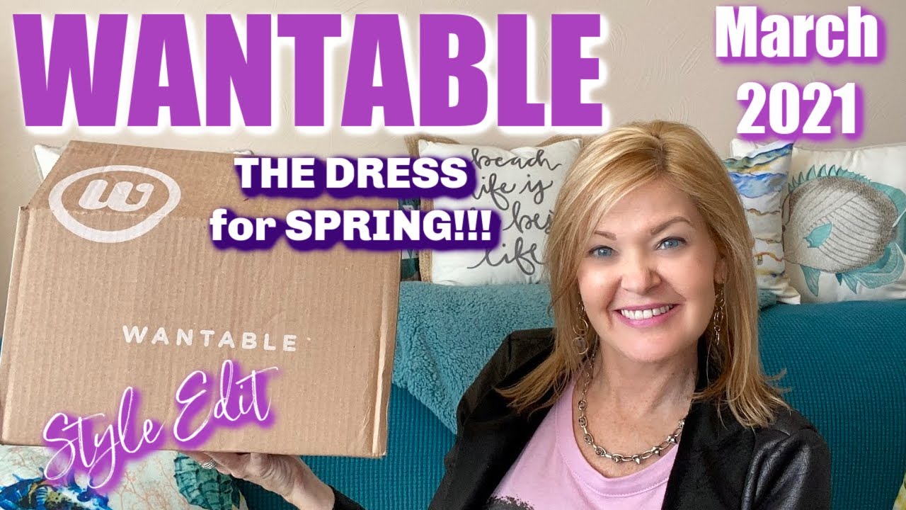 Wantable | March 2021 | Style Edit | The MUST HAVE dress for spring!😍👗 ...