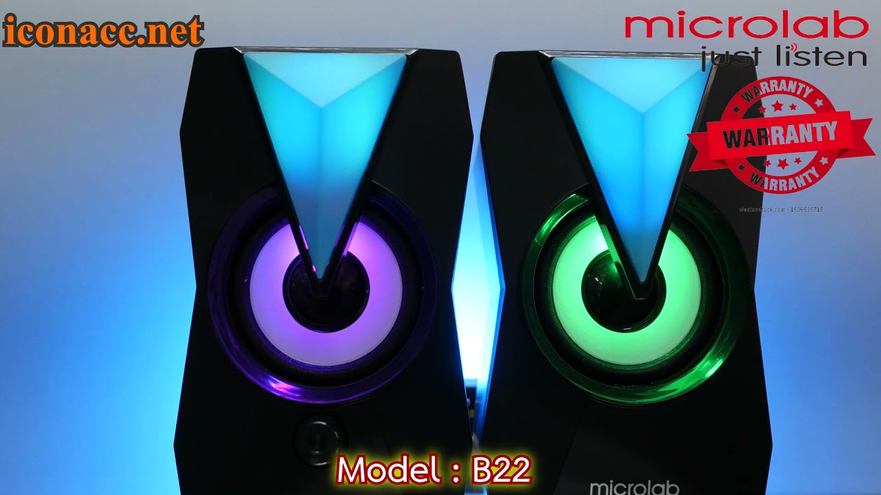 Microlab B22 - YouTube