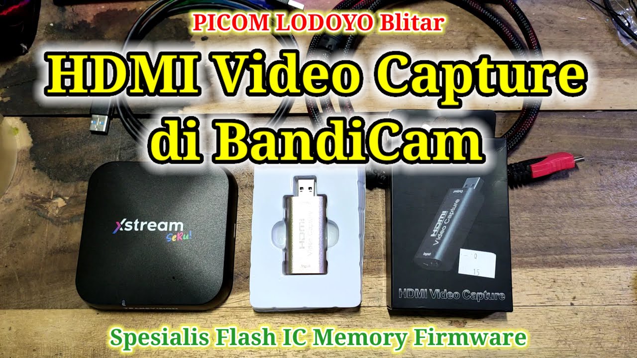 Cara Menggunakan HDMI Video Capture di Software BandiCam & Cara Setting-nya by PICOM LODOYO ...