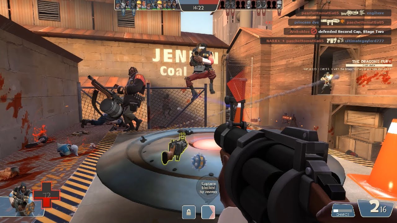 Team Fortress 2 Demoman Gameplay - YouTube