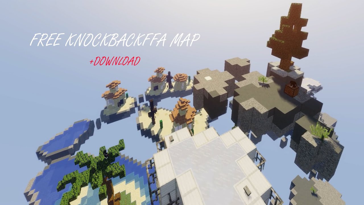 Free KnockbackFFA Map +Download #2 [Cedboy] - YouTube