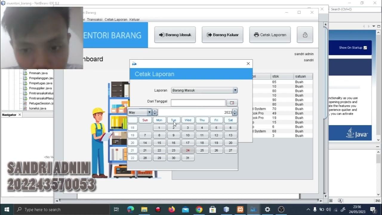 Pengenalan Sistem Penyimpanan Data Barang (Inventory) Berbasis Java ...