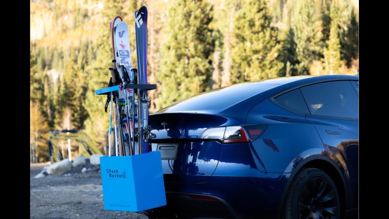 Chuck Bucket Ski Rack - YouTube