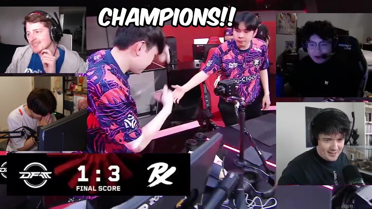 Valorant Streamers & Pros React to PRX Beating DFM In Valorant Radiant ...