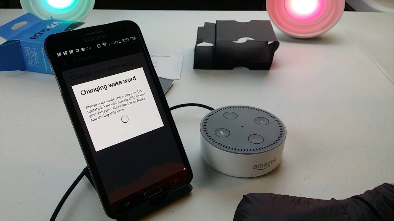NEW Amazon Alexa Echo Dot Generation II - Wake Word Change - YouTube