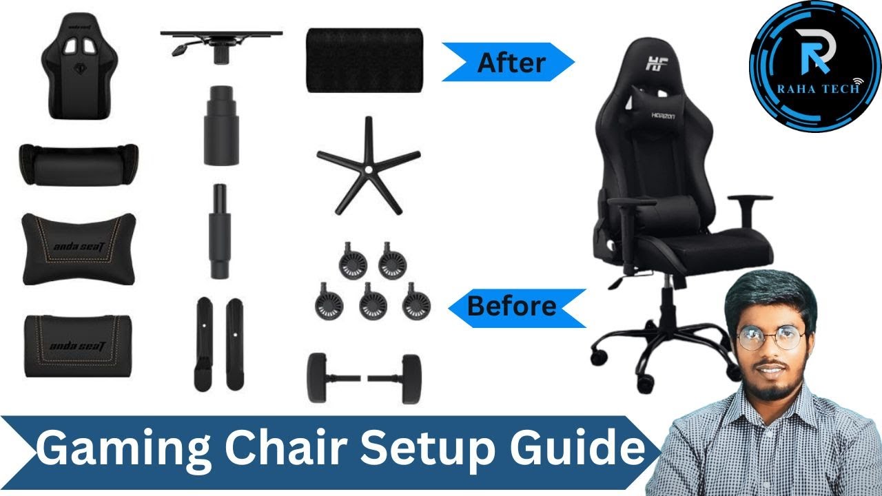 Gaming Chair Installation | How to Setup Gaming Chair | Assemble A ...