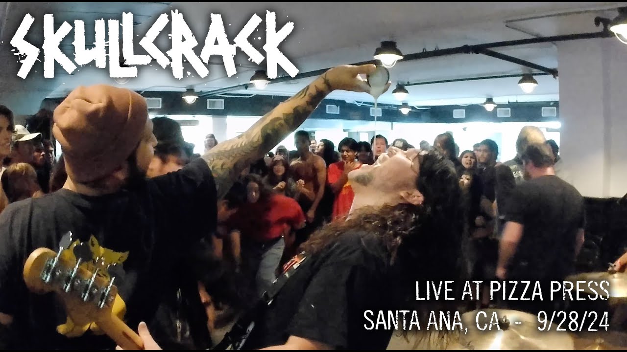 Skullcrack live at Pizza Press Santa Ana, CA 09.28.24 - YouTube