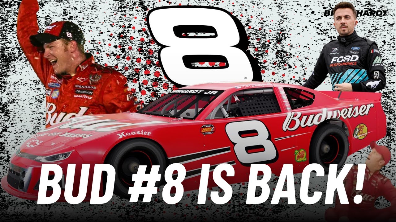 Dale Jr Brings Back The Bud #8 Car! | Frankie Muniz Goes Full-Time ...