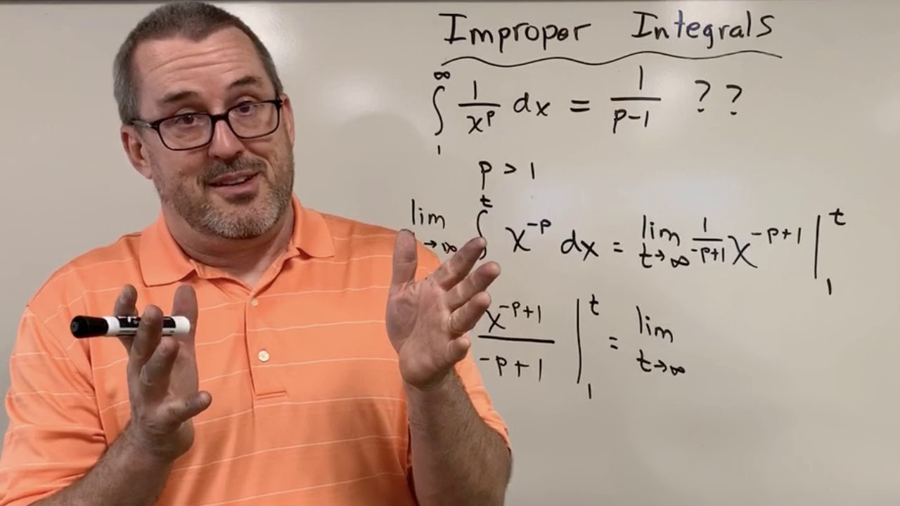 Improper Integrals: Part 2 of 3 (Dr. Scott Adamson) - YouTube