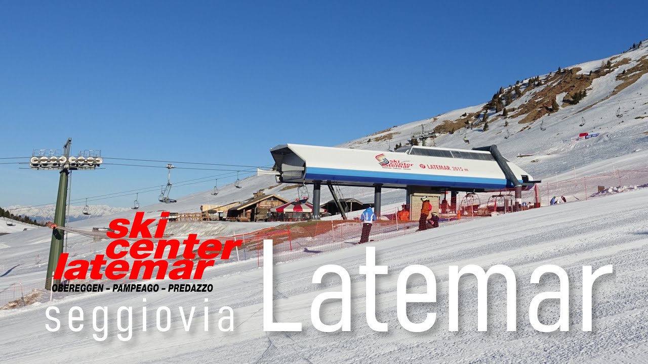 Seggiovia Latemar, uno degli impianti principali dello Ski Center ...