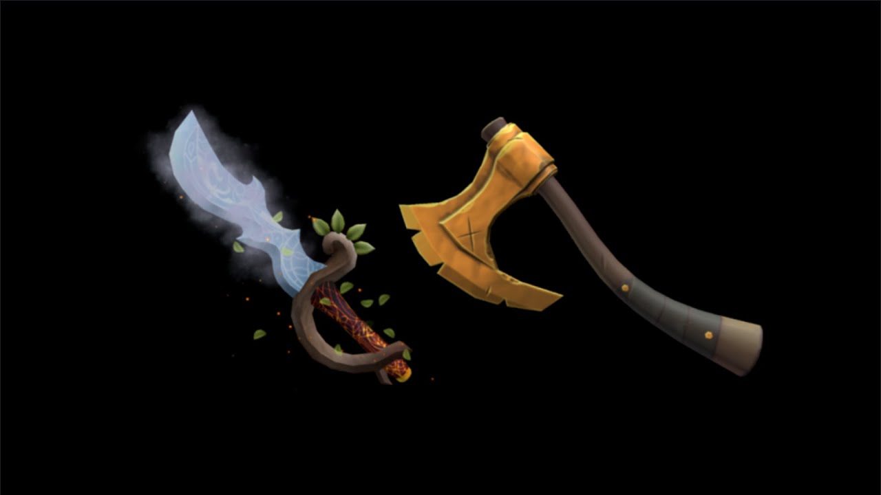 Crafting Gilded Hatchet & Elemental Scimitar (ROBLOX Assassin!) - YouTube