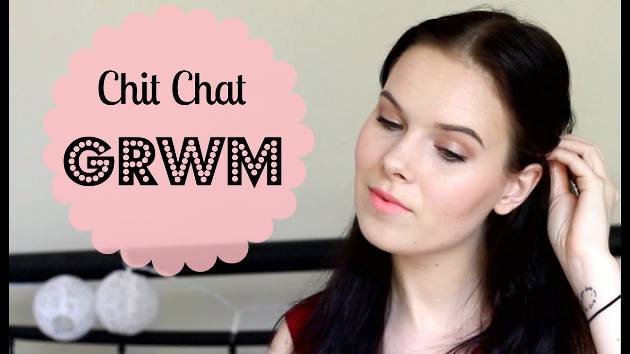 Chit Chat GRWM | Ft Too Faced Chocolate Bar Palette - YouTube