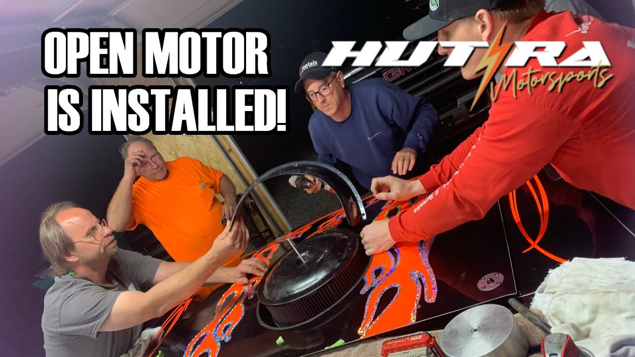 Installing the Open Motor in Our Pro Stock - YouTube