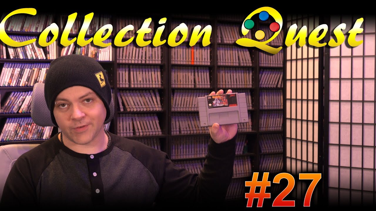 SNES Collection Quest 27 - A nice variety of games - YouTube