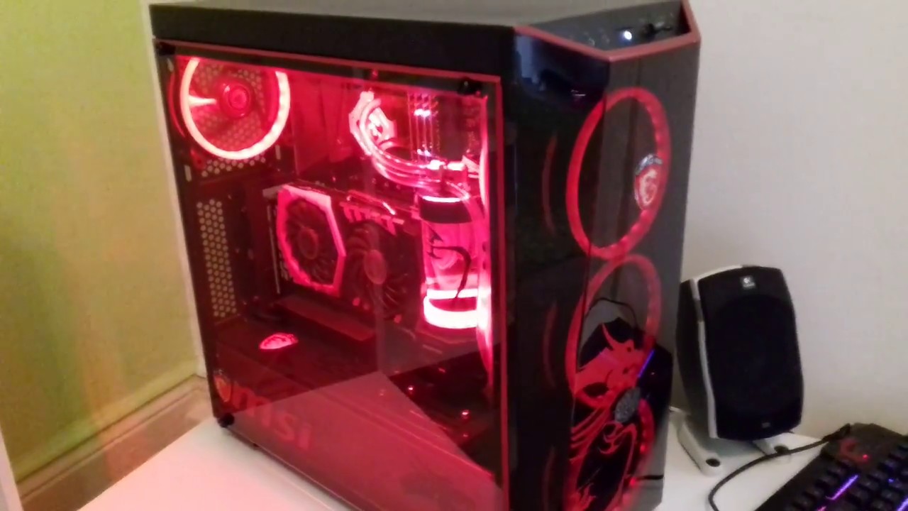 Cooler Master MasterBox Lite 5 MSI Edition RGB Enermax Wasserkühlung ...