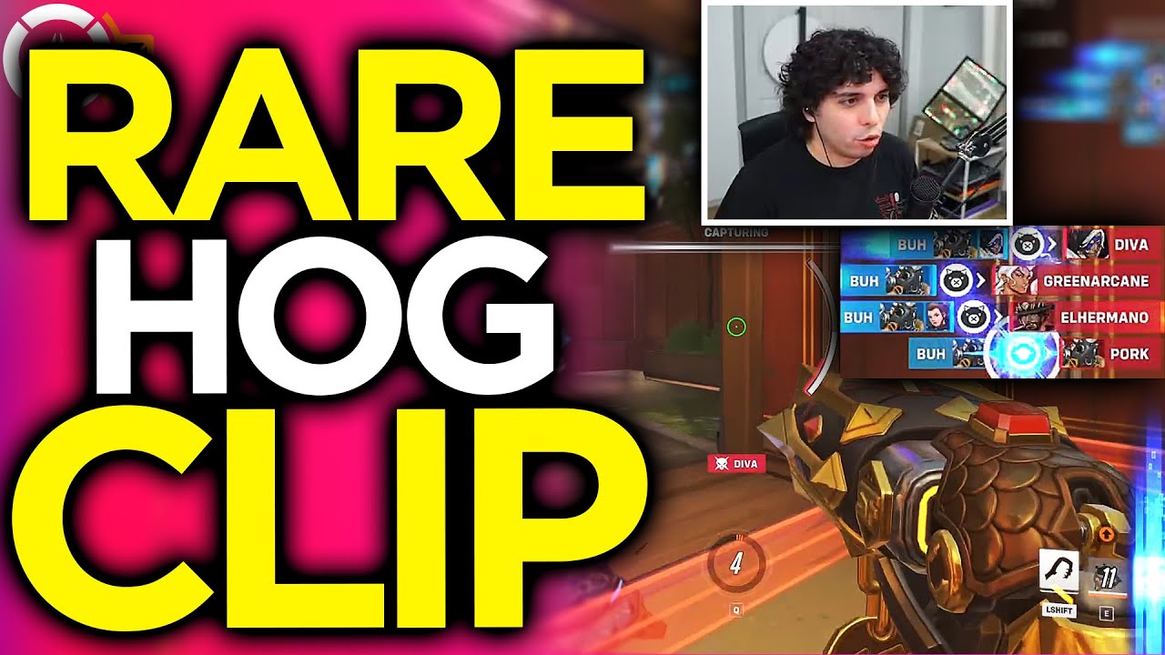 6Cyx Couldn't Believe He Got This Many With Hog's Ult! - Overwatch 2 ...