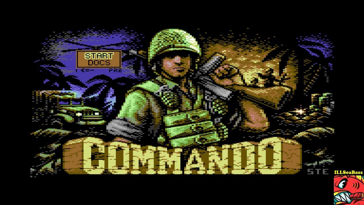 Commando Arcade COMMODORE 64 - 116,000 - YouTube