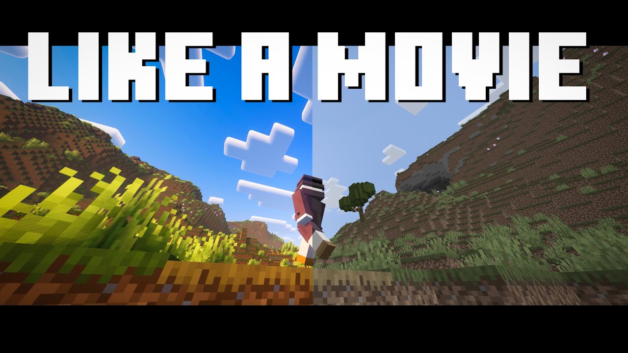 I made my Minecraft server look like a movie trailer - YouTube