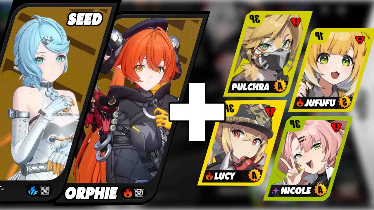 SEED x ORPHIE x Nicole x Lucy x Pulchra x Jufufu (Team Comparision ...