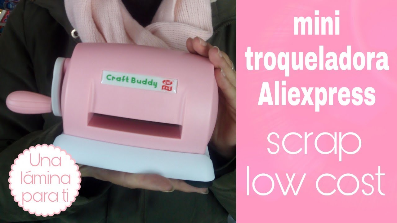 Mini troqueladora AliExpress!!! Alternativa a la mini big shot!!! - YouTube