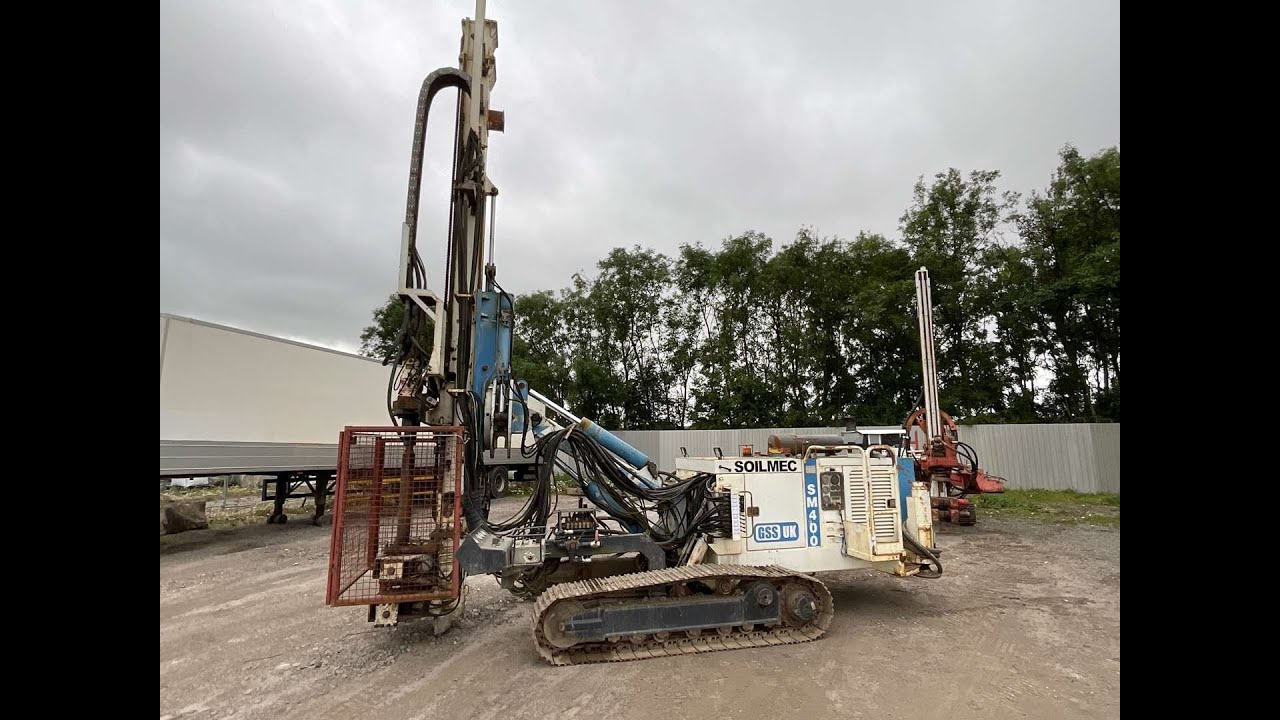 2004 Soilmec SM400 Drilling Rig (4401/3) - YouTube