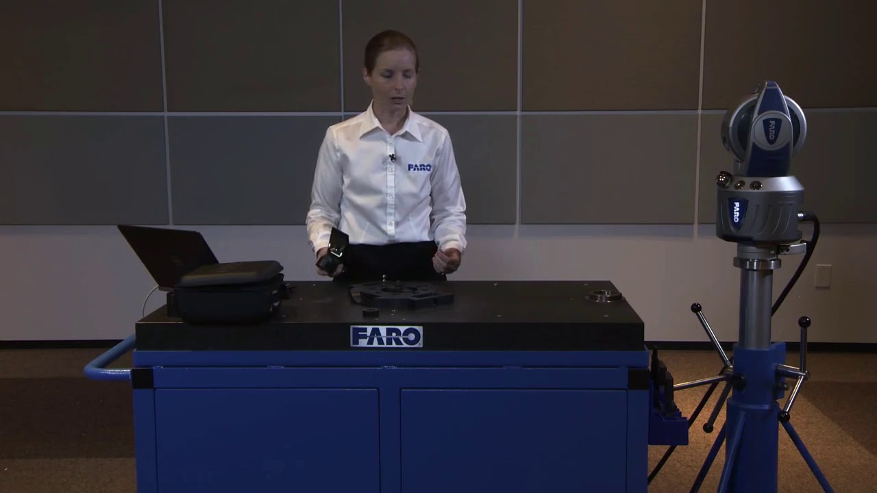 Instrucciones uso del Retroprobe100 para FARO Laser Tracker - YouTube