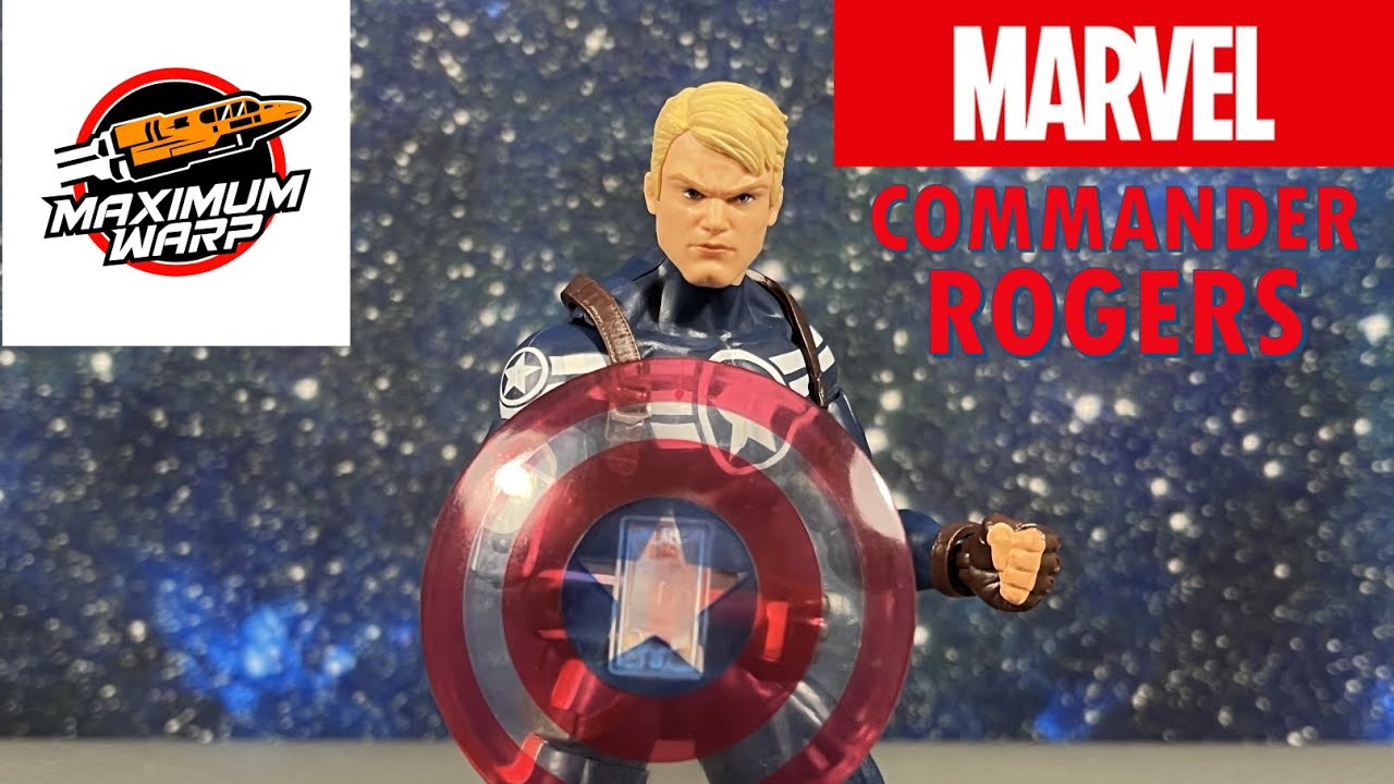 Marvel Legends COMMANDER ROGERS action figure review - YouTube