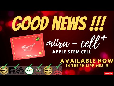 MIIRA-CELL APPLE STEM CELL THERAPY - YouTube