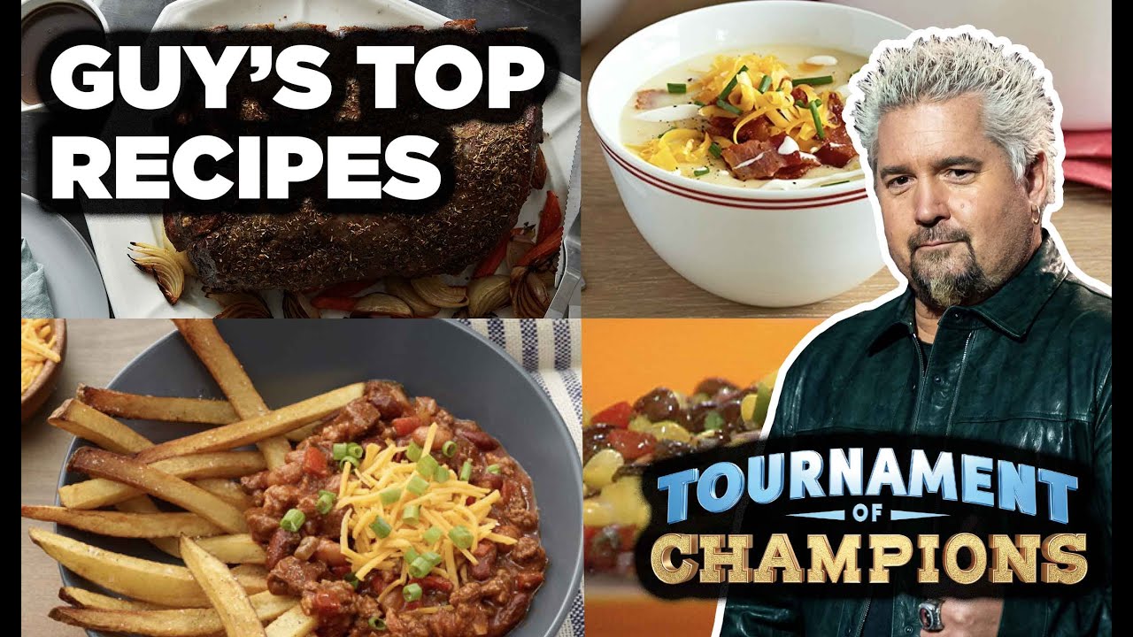 Guy Fieri's Secrets to His Most-Popular Recipes | Tournament of ...