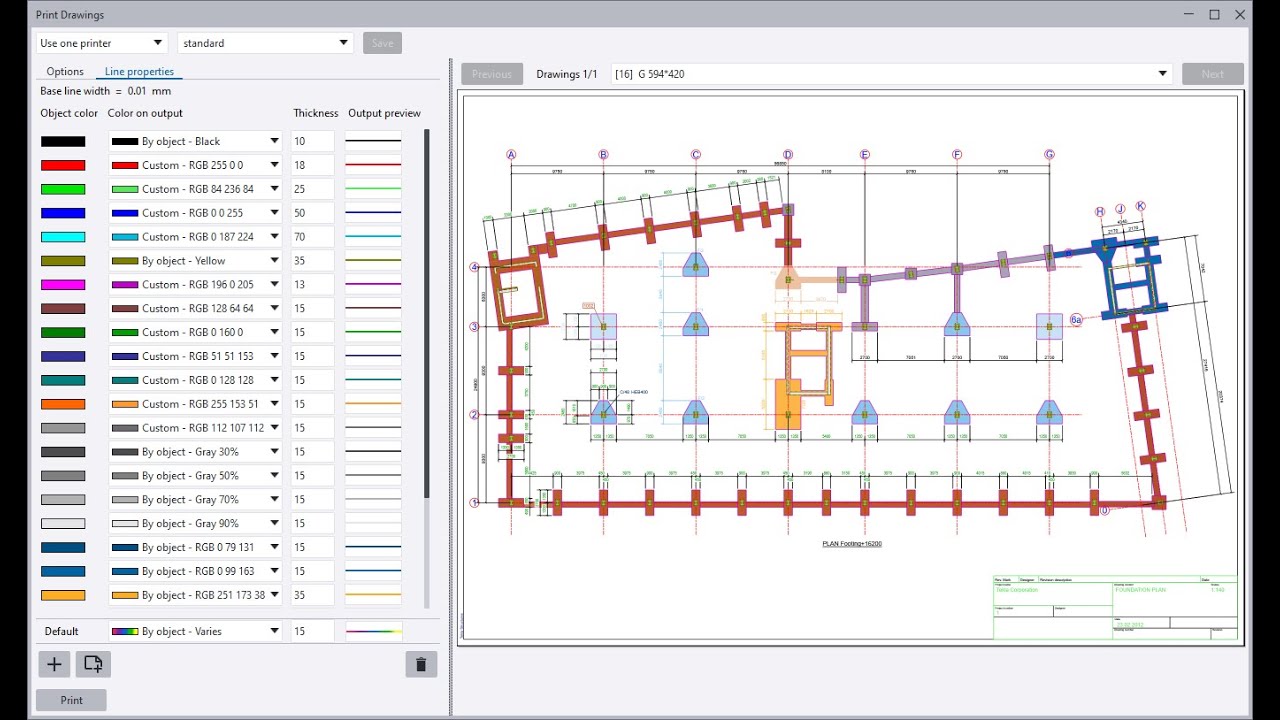Custom colors in drawings - Tekla Structures 2024 - YouTube