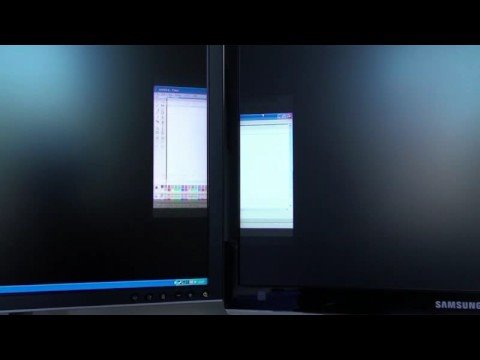 MONITOR INPUT LAG DEMO - Dell 2408wfp vs Samsung SM2493HM colour tests ...