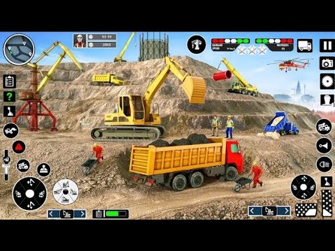 City construction new mordan || snow jcb Game || City Road Builder ...