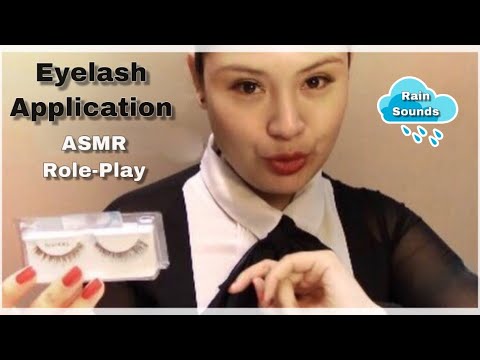 ASMR | The Eyelash Bar | Makeup Artist Role-Play | Sleep Triggers 😍 ...