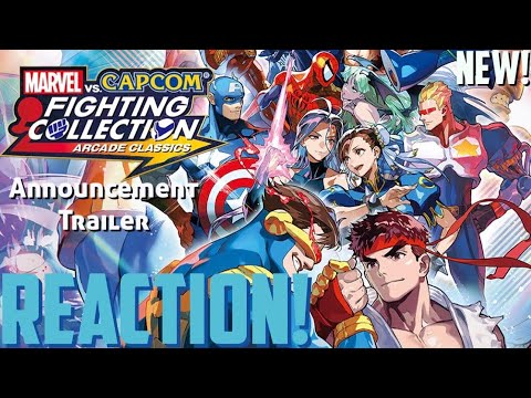 THE BIG RETURN!!🤩Marvel Vs. Capcom Fighting Collection Arcade Classics Trailer(New!) | Reaction🔥 ...