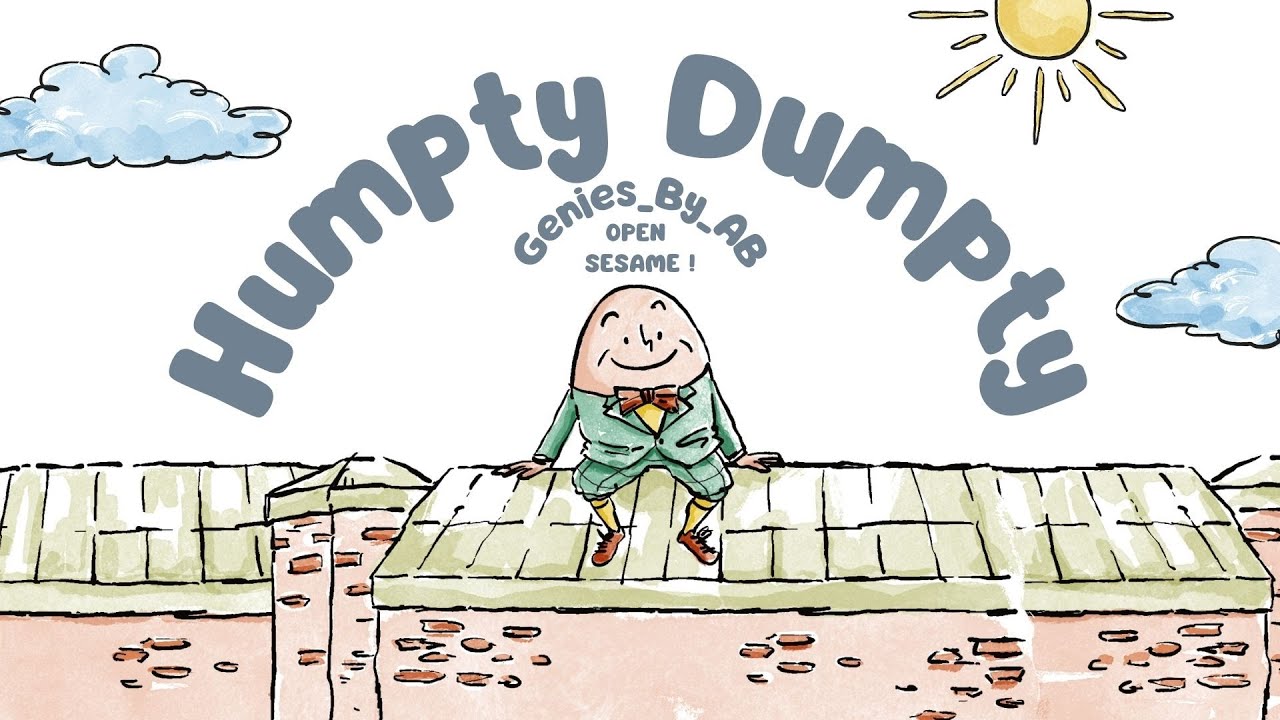 Humpty Dumpty Sat on the Wall - Classic Nursery Rhyme for Kids I Learn ...