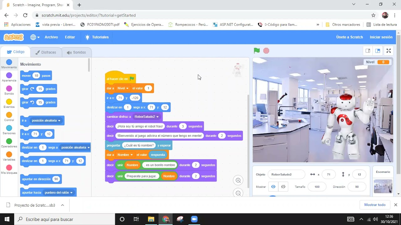 Guardar y Abrir tu proyecto en Scratch - YouTube