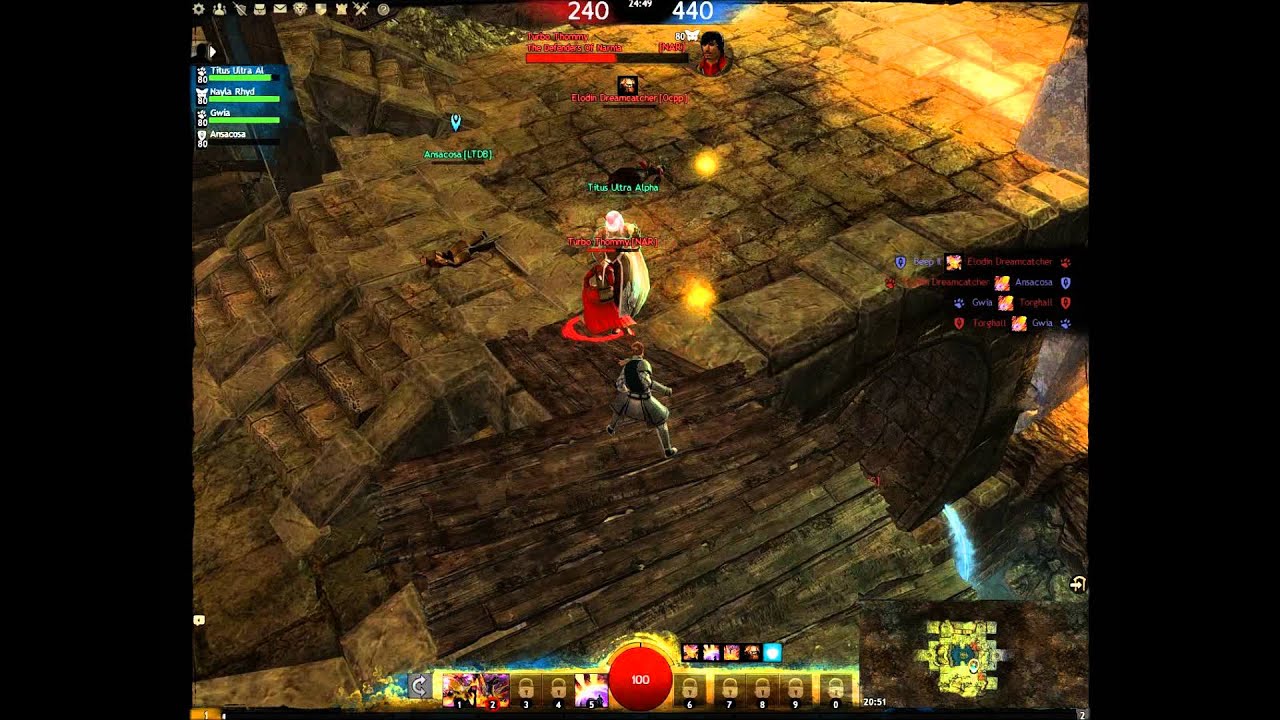 Guild Wars 2 Dragon Ball Arena: Way of the Quality ANet - YouTube