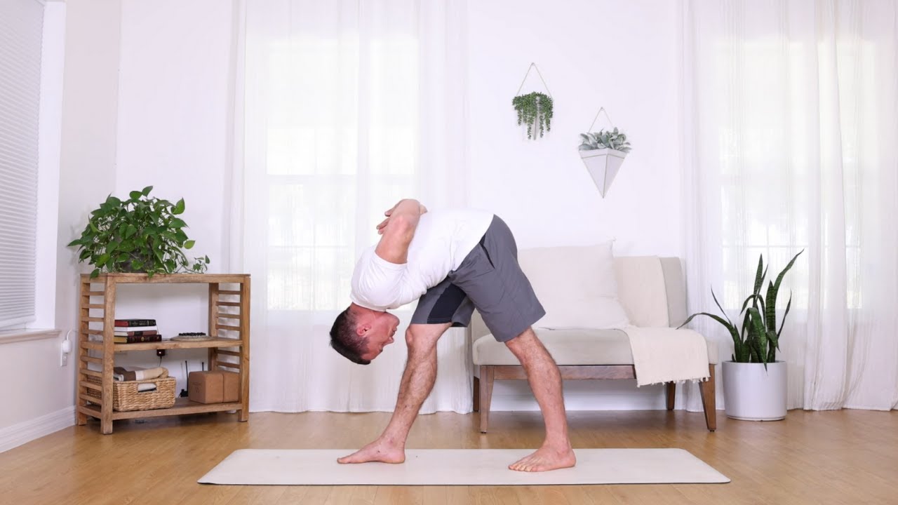 How to Do Intense Side Stretch Pose in Yoga - YouTube